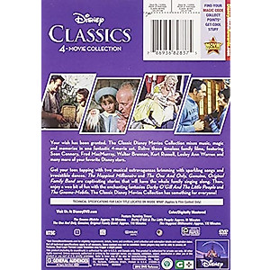 Disney 4-Movie Collection: Classics (Gnome-Mobile / Darby O'gill & Little People / One & Only Genuine Family / Happiest Millionaire)