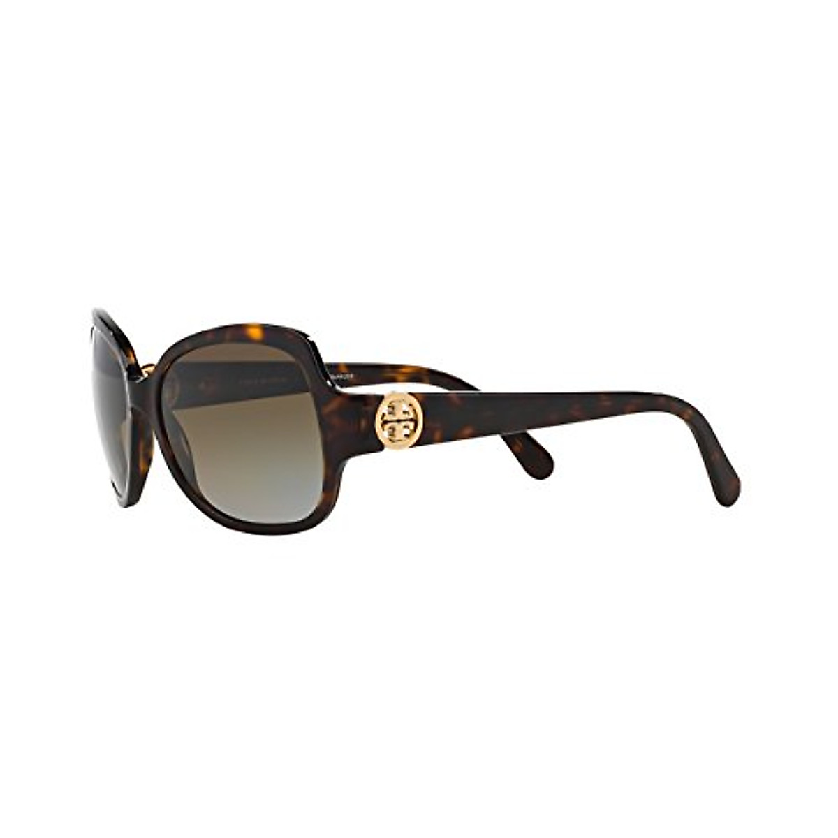 Tory Burch Women's 0TY7059 Sunglasses, Dark Tortoise