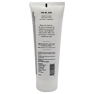 SGX NYC Curl Power Cream - Curly Hair Products for Frizz Elimination - Curl Cream with Coconut and Shea Butter for Curly and Wavy Hair - 7 oz