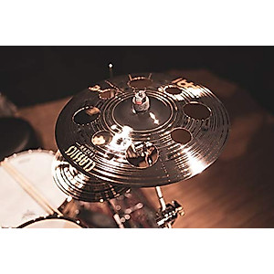 Meinl Cymbals Classics Custom Dark 16" Trash Crash Cymbal for Drum Set — Made in Germany — B12 Bronze, 2-Year Warranty (CC16DATRC)