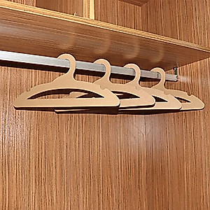 Adult Cardboard Hangers,10 Pcs Eco Friendly Clothes Hanger Paper Hangers for Adult Pants,T-Shirts,Skirts,Coats