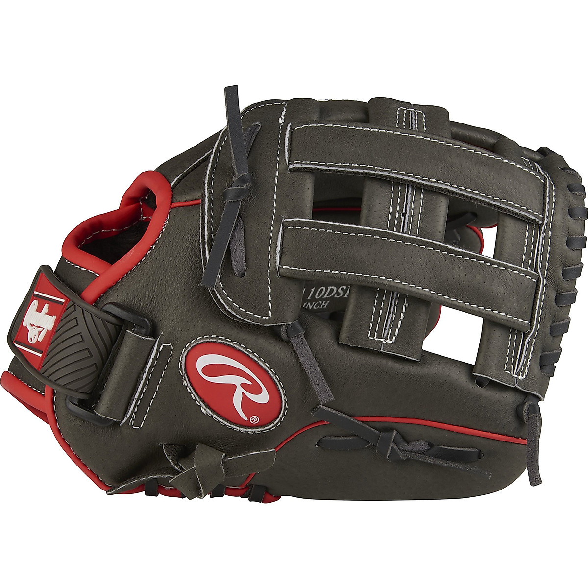 Rawlings | MARK OF A PRO LITE Youth Baseball Glove | Right Hand Throw | 11" - Pro H-Web | Black/Grey