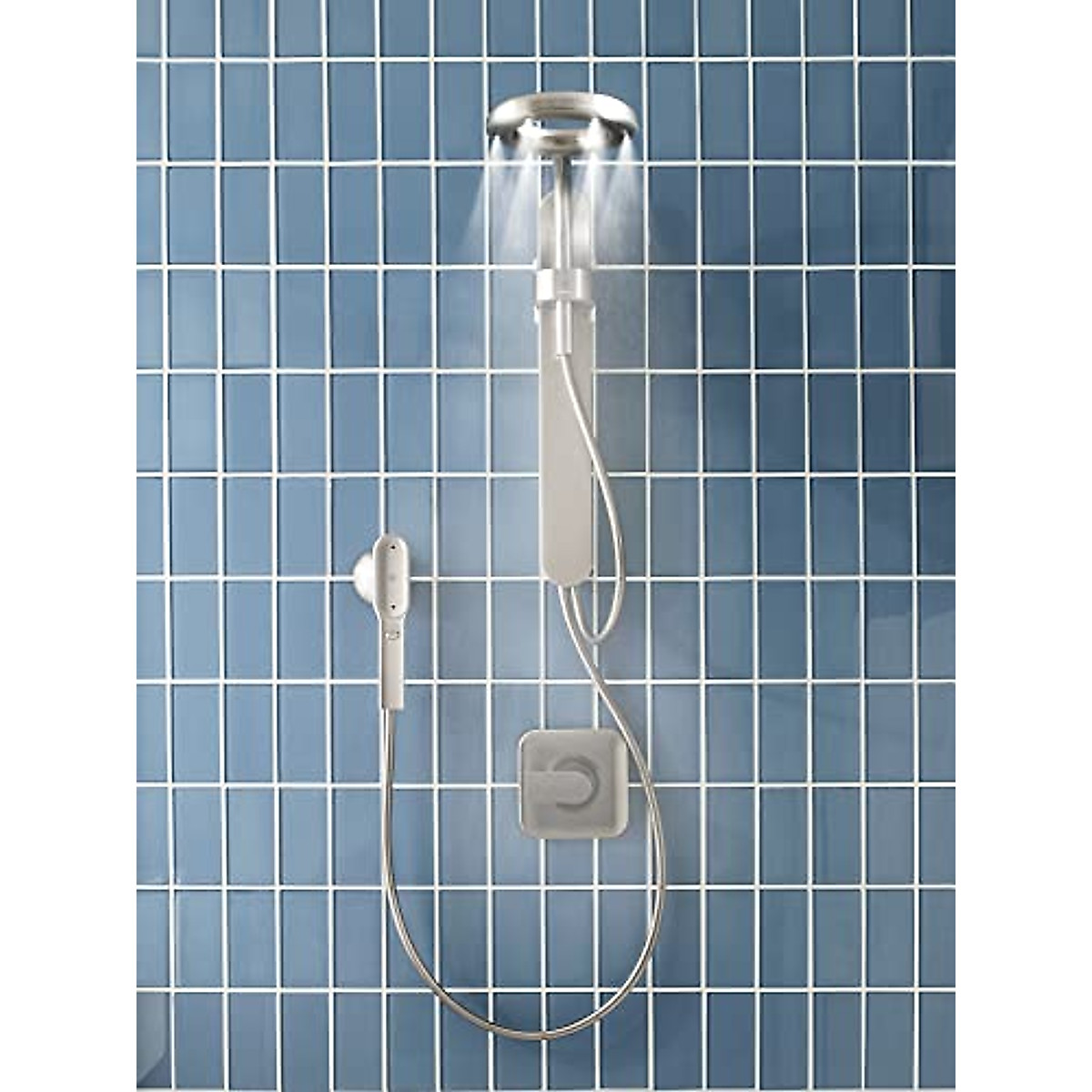 Moen N207C0BL Spa Shower including Rainshower, Handshower and Magnetic Dock, Matte Black