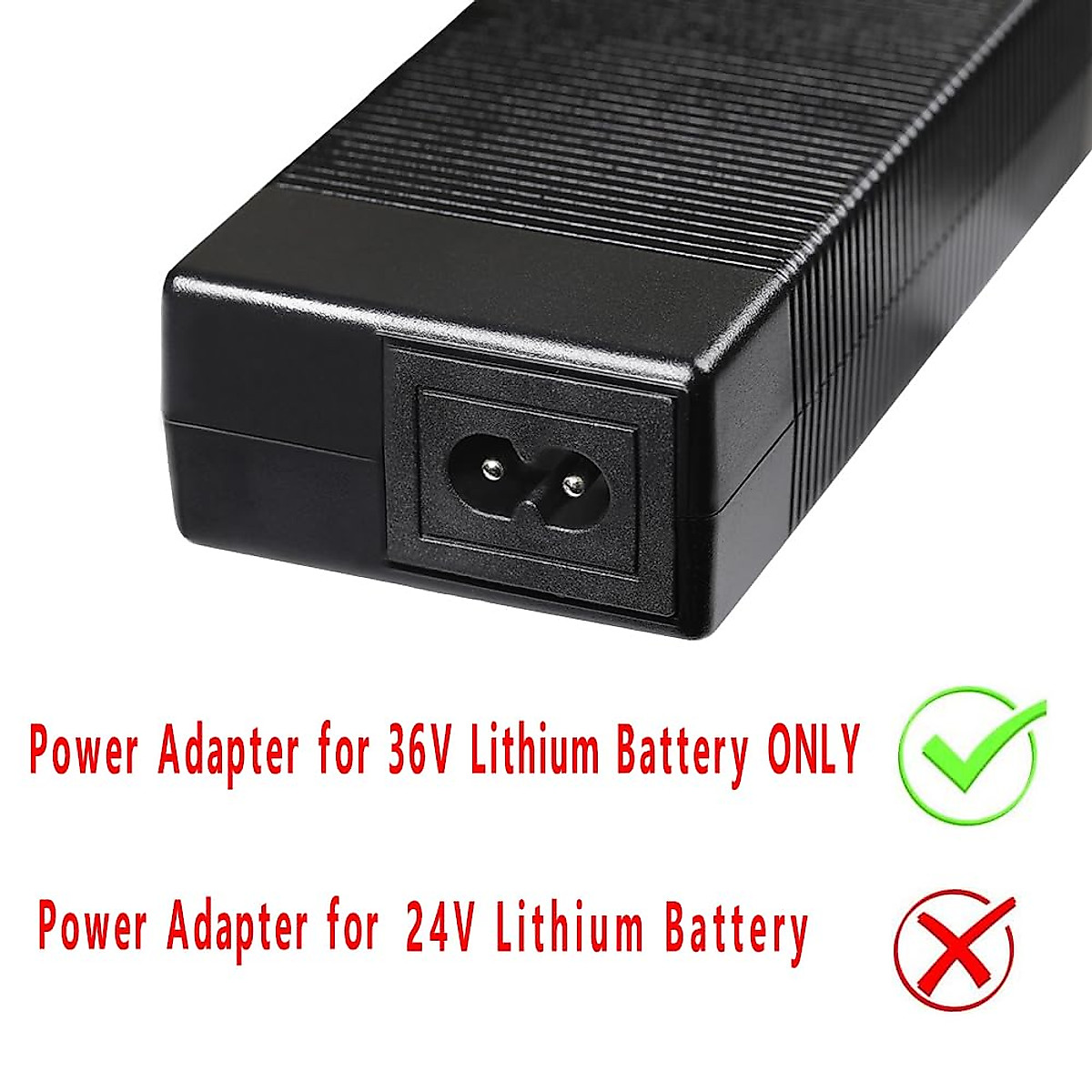 Toeaot 42V 2A Power Adapter for 36V Bird, Lime, Skip, Spin Xiaomi M365,Lime-S,ES1/ES2/ES4 Battery Charger