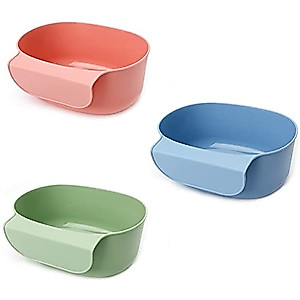 CCBUY Garbage Can Hanging Trash Can, Hanging Household Cupboard Door Waste to Fix,Garbage Bag for Kitchen Cabinet Door/Green