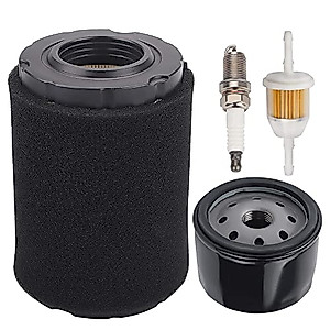 Harbot MIU14395 Air Filter with Tune Up Kit for John Deere D100 D105 D110 D130 D125 L105 L107 LA135 LA145 L108 X124 E100 E120 E130 E140 E150 X125 X330 Lawn Tractor