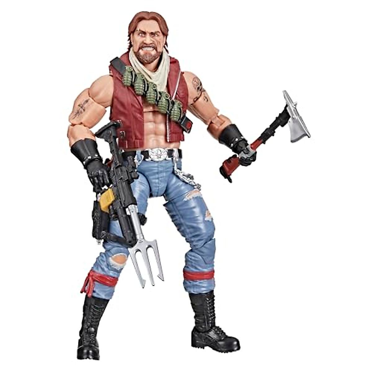 G.I. Joe Classified Series #167, Dreadnok Monkeywrench, Collectible 6 Inch Action Figure with 10 Accessories