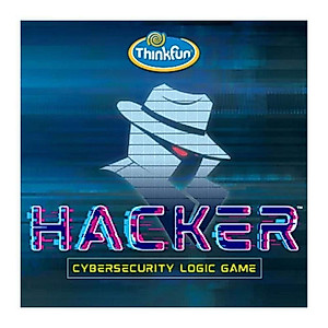 Think Fun Hacker Cybersecurity Coding Game and STEM Toy for Boys and Girls Age 10 and Up, Multicolor