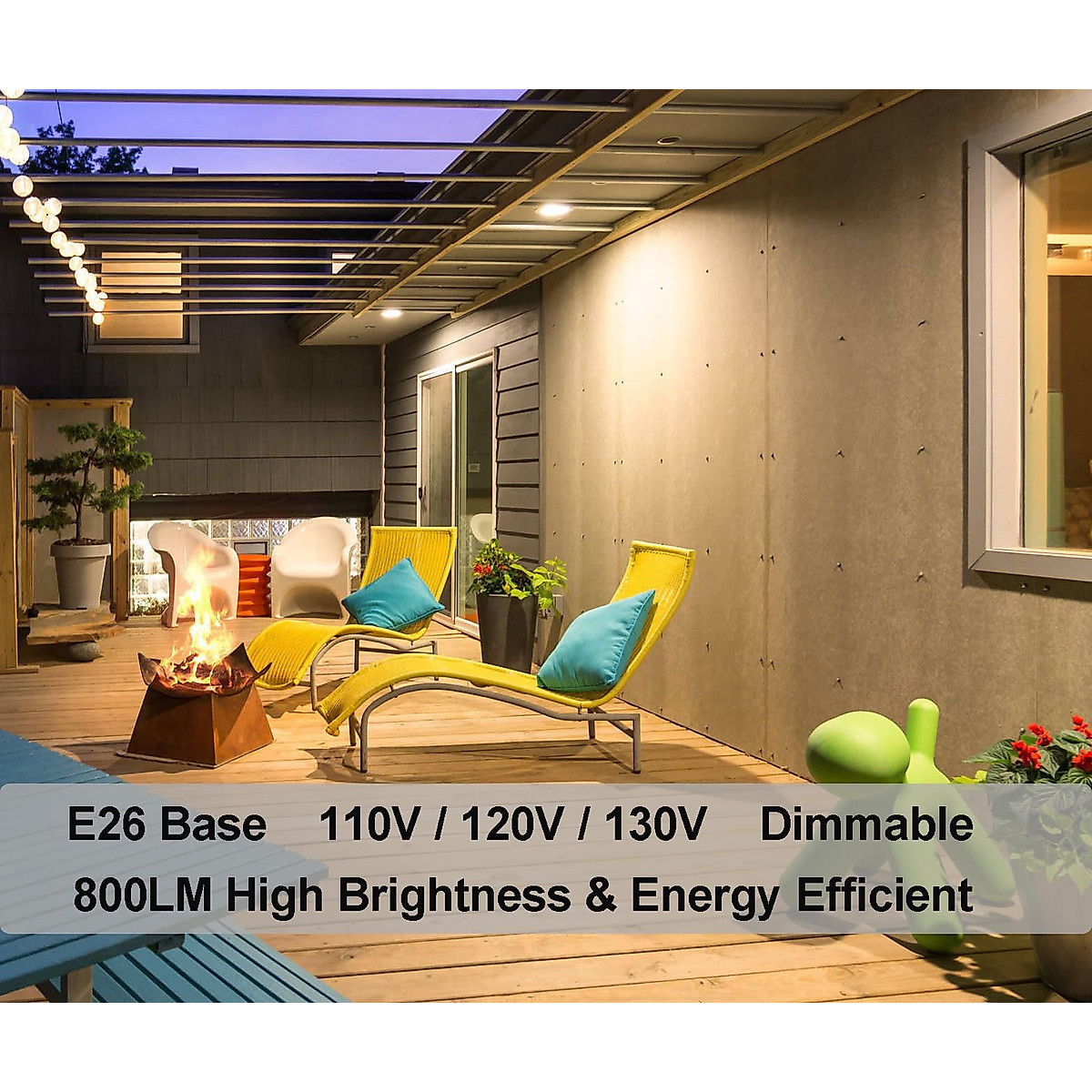 Vinaco PAR38 Flood Light，4 Pack PAR38 Halogen Flood Light Dimmable 70W 120V， High Brightness 800LM, PAR38 Bulb with E26 Base,2800K Warm White Ideal for Indoor/Outdoor