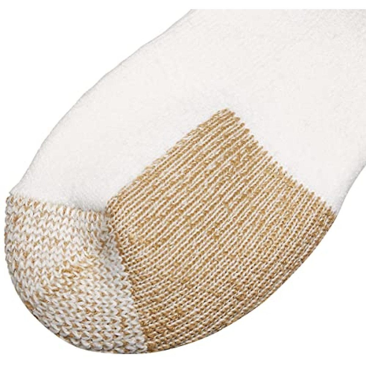 Thorlos TX Max Cushion Crew Tennis Socks, White (1 Pair), Large