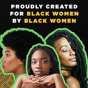 My Black is Beautiful Clarifying Sulfate Free Shampoo for Build Up, For Dry and Damaged Hair, Blue Ginger and Mint, 9.6 fl oz