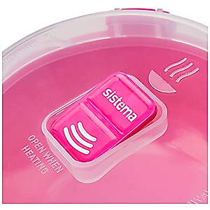 Sistema Microwave Breakfast Bowl, 850ml, Colors May Vary, Size 850ml (Pack of 4)