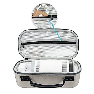 Hard Travel Case for Samsung The Freestyle Projector,Carrying Case Compatibility with Samsung Smart Portable Projector