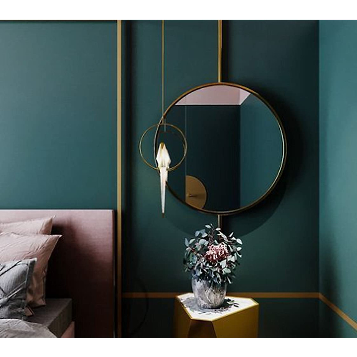 Peel and Stick Dark Oliver Green Wallpaper Matte Texture Sticker Decorative Adhesive Vinyl for Drawer Cabinet Shelf Liners Waterproof Removable (Dark Oliver Green, 15.8X100inch)