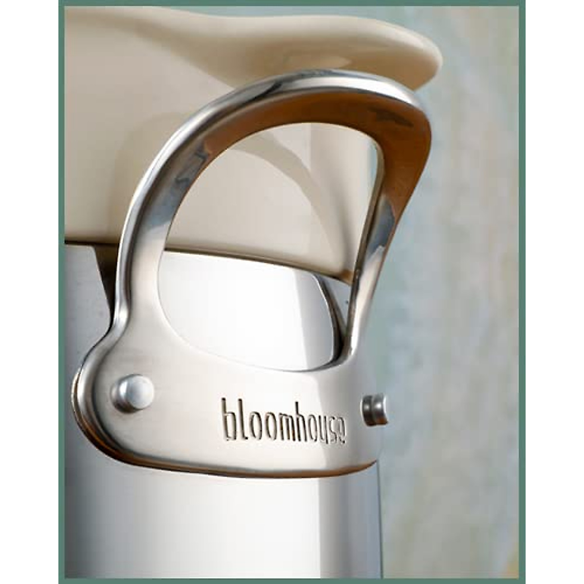 Bloomhouse - Oprah's Favorite Things - 6-QT Triply Stainless Steel Dutch Oven w/Non-Stick Non-Toxic Ceramic Interior and Ceramic Steamer Insert