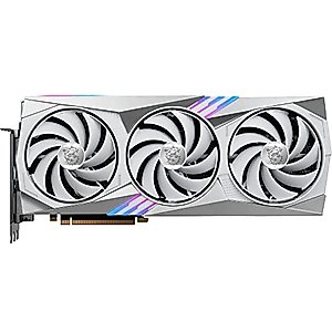 MSI Gaming GeForce RTX 4070 Ti 12GB GDRR6X 192-Bit HDMI/DP Nvlink Tri-Frozr 3 Ada Lovelace Architecture Graphics Card (RTX 4070 Ti Gaming X Trio White 12G)