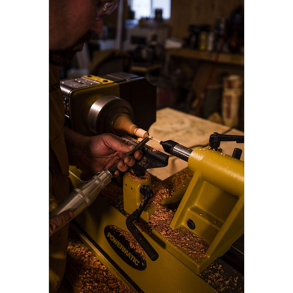 Powermatic PM2014, 14" x 20" Benchtop Woodworking Lathe, 1Ph 115V (1792014)