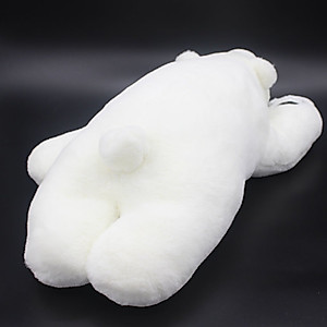 TAGLN Stuffed Animals Polar Bear Plush Toys Pillow White 24 Inch