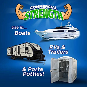 Green Gobbler Holding Tank Deodorizer and Treatment | RV, Marine & Porta Potty Treatment | Prevents Clogs & Waste Build-Up (10 Pod Pouch)