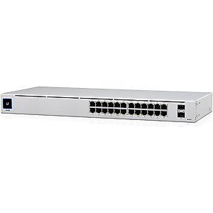 Ubiquiti Networks UniFi USW-24 Configurable 24-Port Gigabit Layer 2 Ethernet Switch with SFP