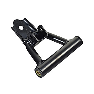 AlveyTech 150 mm Long Front Lower Swing Arm - Durable Black Left or Right Side Arm, Replacement 4-Wheel Accessories for the Coleman KT196, CK196-T & Realtree RTK200 196cc 6.5 Hp Go-Karts, DIY Install