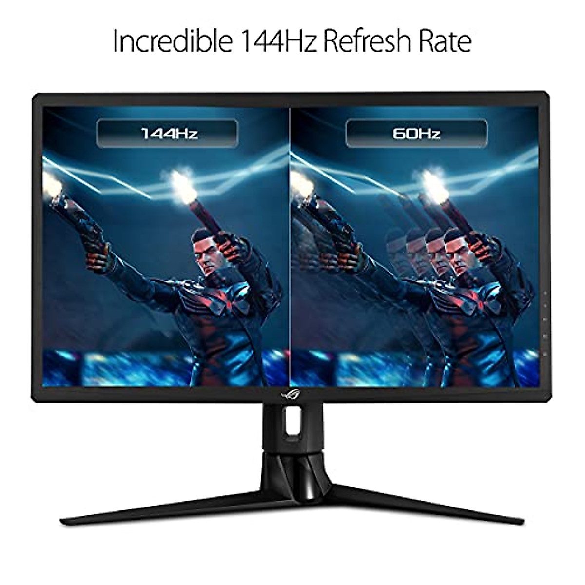 ASUS ROG Strix 27” 4K HDR 144Hz DSC Gaming Monitor (XG27UQR) - UHD (3840 x 2160), IPS, 1ms, Extreme Low Motion Blur, DisplayHDR 400, DCI-P3 90%, G-SYNC Compatible, Eye Care, DisplayPort, HDMI, USB 3.0