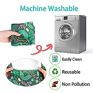 Grocery Bags Reusable Foldable 8 Pack Shopping Bags Large Capacity Cloth Tote Bags Durable and Machine Washable