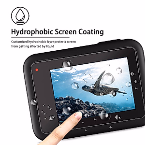 [6pcs] FINEST+ Screen Protector for GoPro Hero 8 Black Tempered Glass Screen Protector + Tempered Glass Lens Protector +Small Display Film for Go Pro Hero8 Action Camera