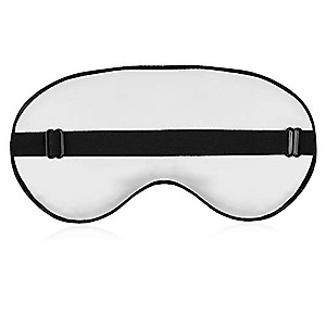 Travel Sleep Eye Masks, Soft Elastic Strap Eye Cover, Adjustable Strap Sleep Eye Patch, Unisex Comfortable Mask for Yoga Nap Compatible with Christmas Cute Funny Gingerbread Man Pattern Mint Green