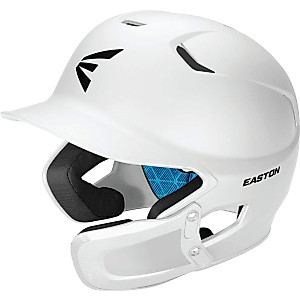 Easton | Z5 2.0 Baseball Batting Helmet | Reversible Jaw Guard Included | Junior Size | Matte White