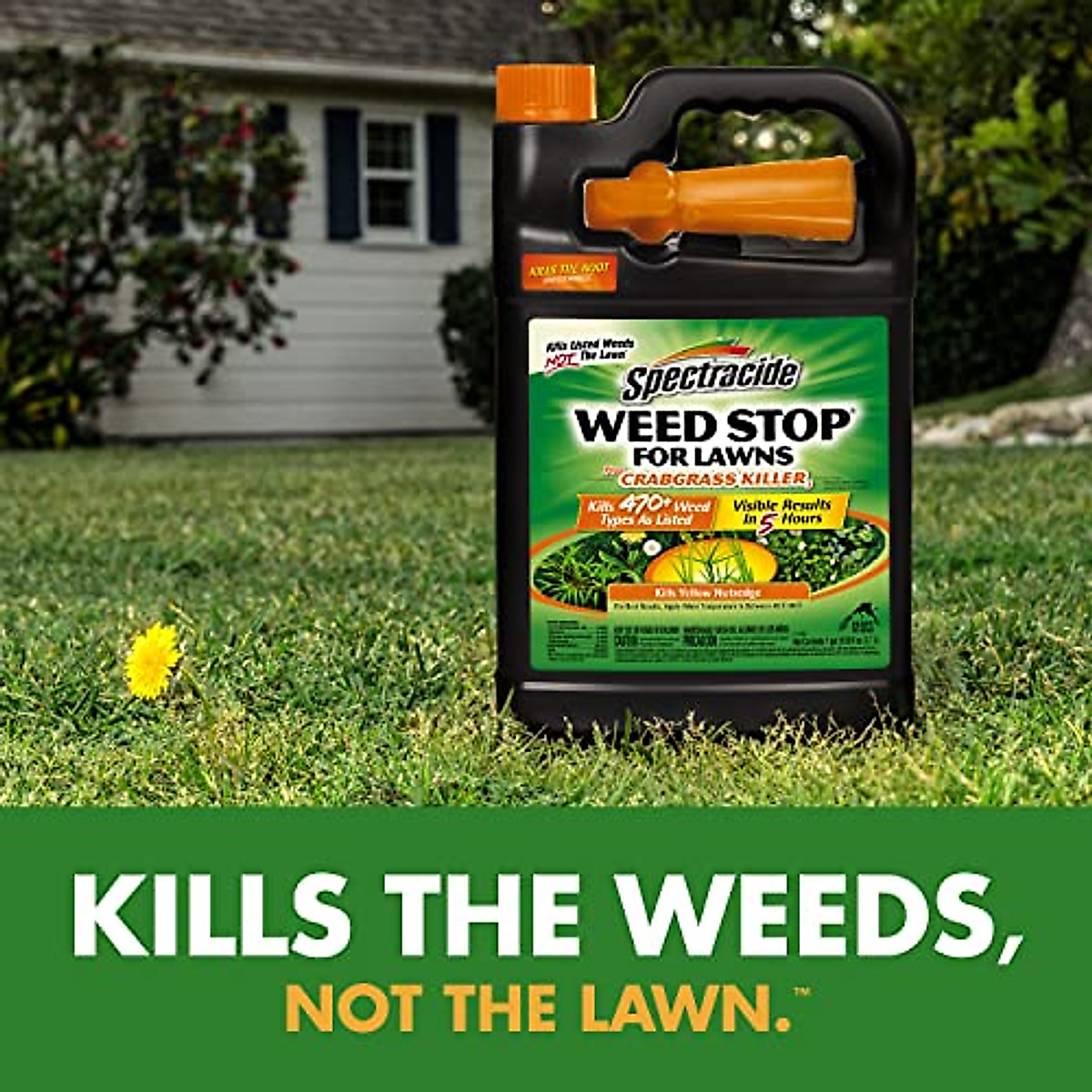 Spectracide Weed Stop For Lawns Plus Crabgrass Killer, Ready-to-Use, 1 gallon