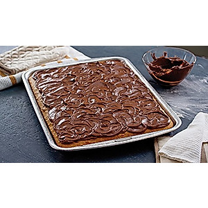 Doughmakers Sheet Cake Commercial Grade Aluminum Bake Pan 13" x 18.5"