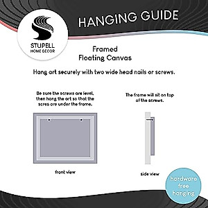 Stupell Industries Urban Fashion Shop Framed Floater Canvas Wall Art by Amanda Greenwood