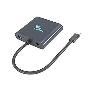IMD-ULC362 Type C to HDMI to VGA Adapter