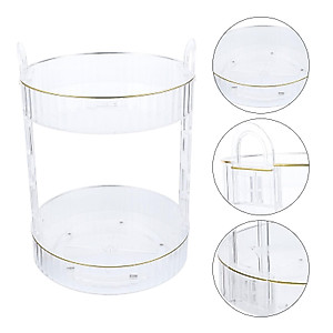 Kichvoe storage shelves make up Phnom Penh necklace holder spices organizer dresser bracelet hair products skincare organizers dressing table turntable jewelry lotion