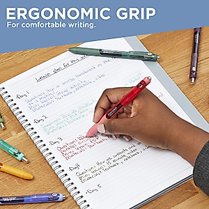 Paper Mate InkJoy Gel Pens, Medium Point, Pure Blue, 12 Count