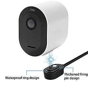 4W 6V Solar Panel Compatible with Arlo Pro 3/Pro 4/Arlo Ultra/Ultra 2 & Arlo Go 2 only, Includes Secure Wall Mount, IP65 Weatherproof,13.1ft Power Cable-Black