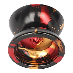 Yoyo King Watcher Metal Professional Yoyo with Ball Bearing Axle and Extra String (Volcano)
