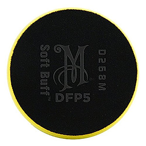 Meguiar's DFP5 Soft Buff 5" DA (Dual Action) Foam Polishing Disc, 1 Pack