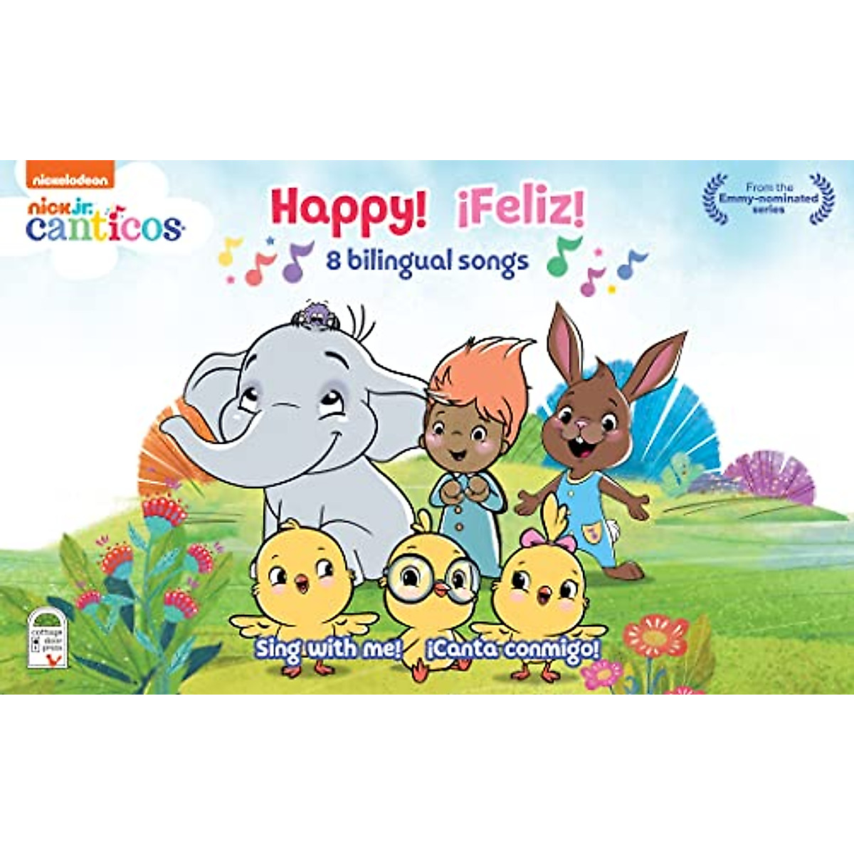 Canticos Happy! ¡Feliz! 8 Bilingual Songs (English and Spanish Edition) (Nick Jr. Canticos)