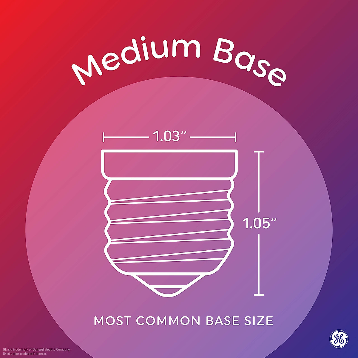 GE LED String Light Bulb Replacements, Soft White, S14 Bulbs, Clear, Medium Base (10 Pack)