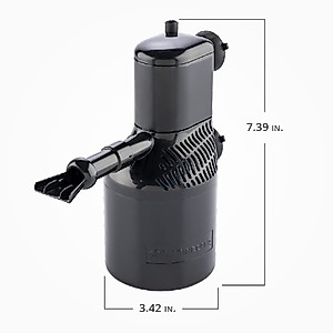 MarineLand Magnum 200 Polishing Internal Canister Filter for 60 Gallons, Crystal Clean Water