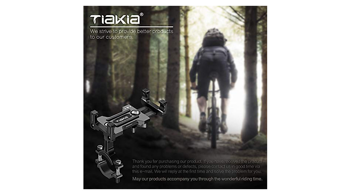 Tiakia Bike Phone Mount - Secure & Versatile Holder