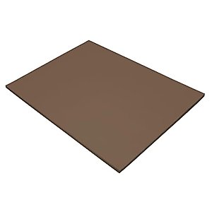Tru-Ray Sulphite Construction Paper, 18 x 24 Inches, Dark Brown, 50 Sheets