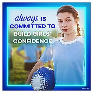 Always Maxi Feminine Pads for Women, Regular Absorbency, 24 Count, No Wings, Unscented (24 Count)