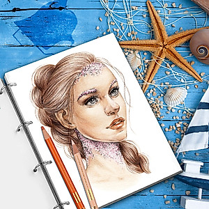 MISULOVE Professional Colour Charcoal Pencils Drawing Set, Skin Tone Colored Pencils, Pastel Chalk for Sketching, Drawing, Shading, Coloring, Layering & Blending for Beginners & Artists(12 Colors)