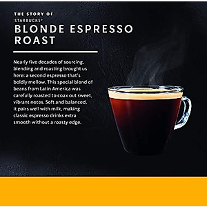 Dolce Gusto Starbucks Coffee, Blonde Espresso Roast, 12 Count, Pack of 3 (Total 36 count)