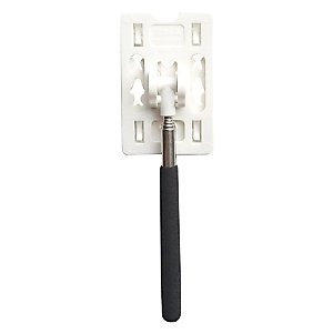 VICASKY Telescopic Rod Card Holder Reacher,Vehicle Parking Toll Swiping Stick Grabber Car Parking Contactless Payment Card Rod Tool