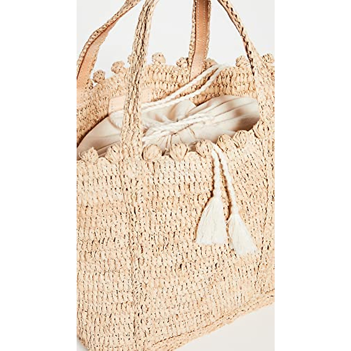 Vanessa Bruno Women's Petit Cabas Bag, Naturel, Tan, One Size