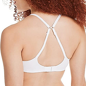 Hanes Women's Ultimate T-Shirt Soft Foam Underwire, White, 36C